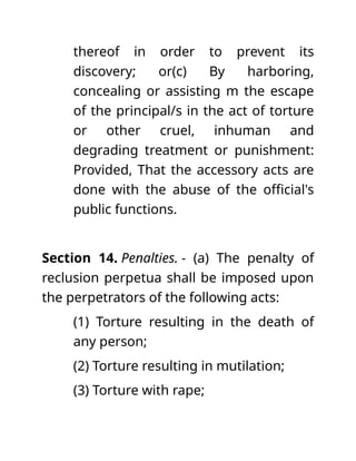 Republic Act Number 9745 also known as Anti-Torture Law.docx