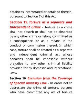 Republic Act Number 9745 also known as Anti-Torture Law.docx