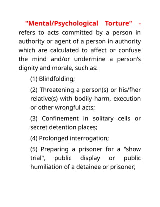 Republic Act Number 9745 also known as Anti-Torture Law.docx
