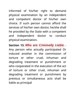 Republic Act Number 9745 also known as Anti-Torture Law.docx