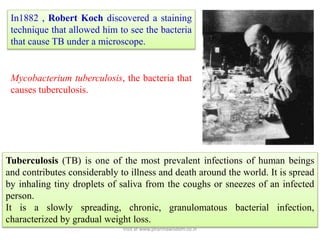 Anti-tubercular agents | PPTX