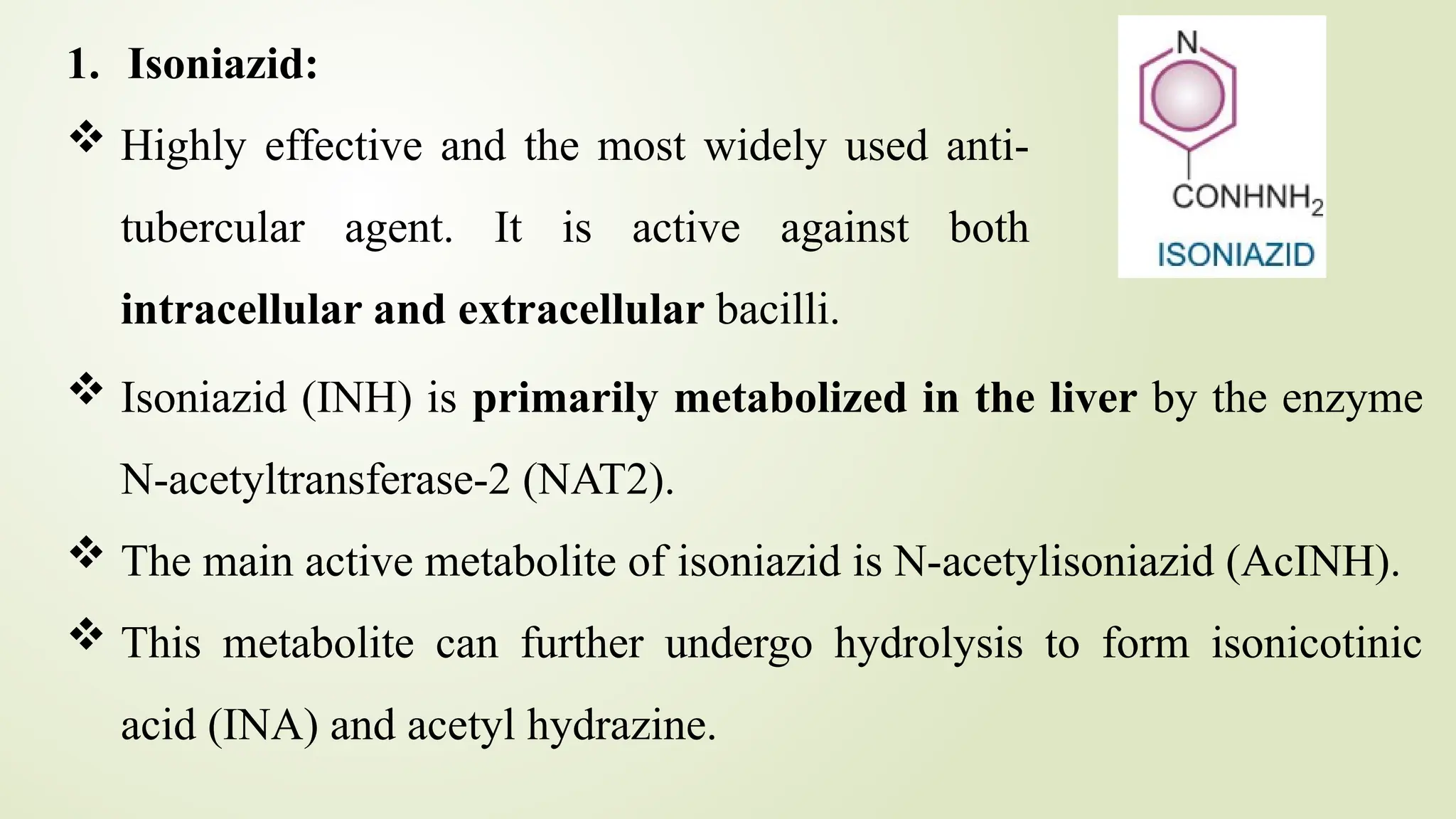 Anti-tubercular agents (Mycobacterium tuberculosis) | PPTX