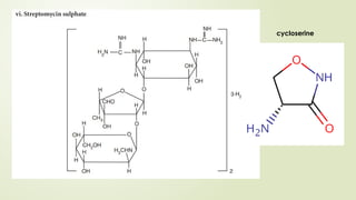 Anti-tubercular agents (Mycobacterium tuberculosis) | PPTX