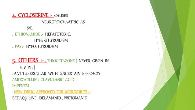Anti tubercular drugs | PPT