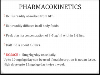 Anti tuberculosis drugs | PPT
