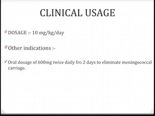 Anti tuberculosis drugs | PPT