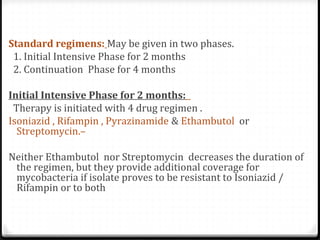 Anti tuberculosis drugs | PPT