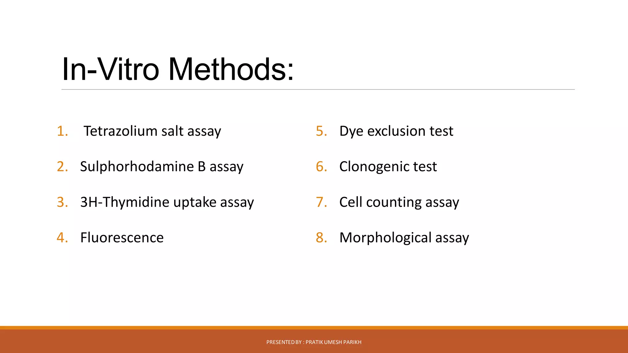 Anti- Tumor assay / Screening of Anticancer Drugs | PDF