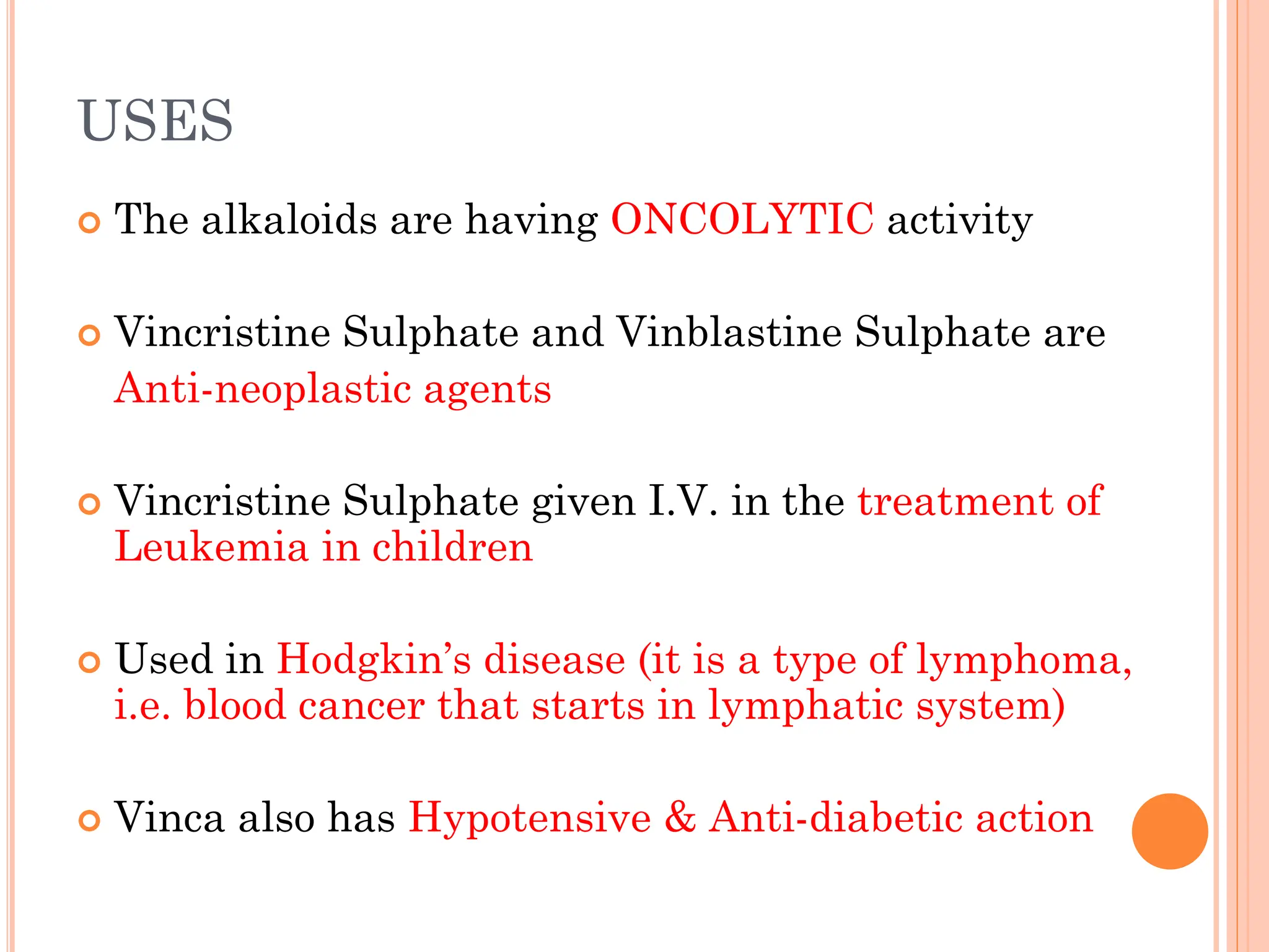 Anti-tumour drugs. Vinca drug, Natural Antitumor drug | PDF