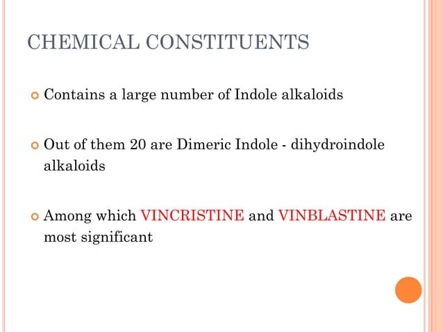Anti-tumour drugs. Vinca drug, Natural Antitumor drug | PDF | Cancer ...