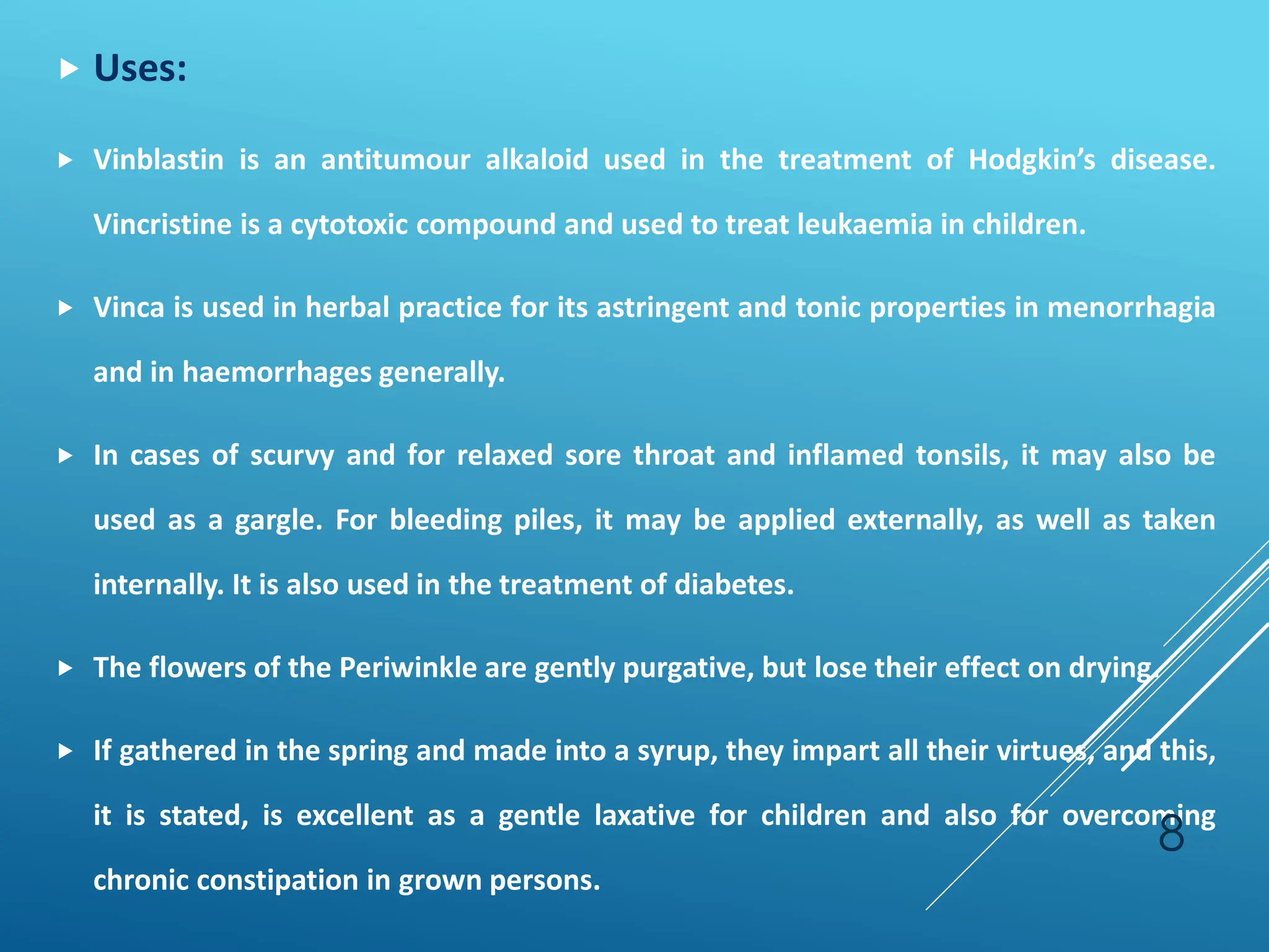 ANTI-TUMOUR - PHARMACOGNOSTIC NOTE - VINCA AND PODOPHYLLUM | PDF