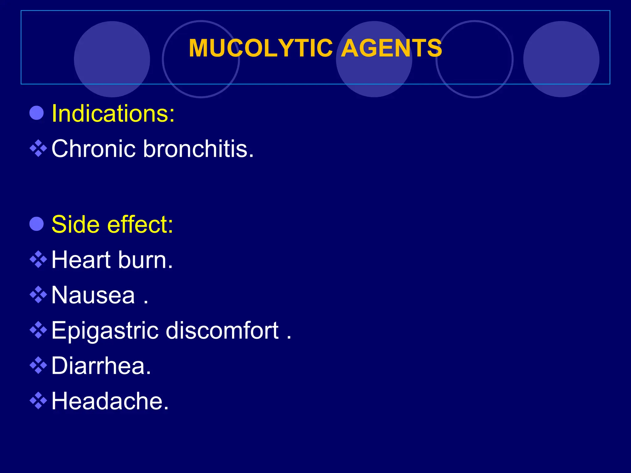 Anti -Tussive(Drugs Used In Cough treatment).ppt | Lung and Respiratory ...