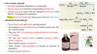 Anti ulcer drugs | PPT