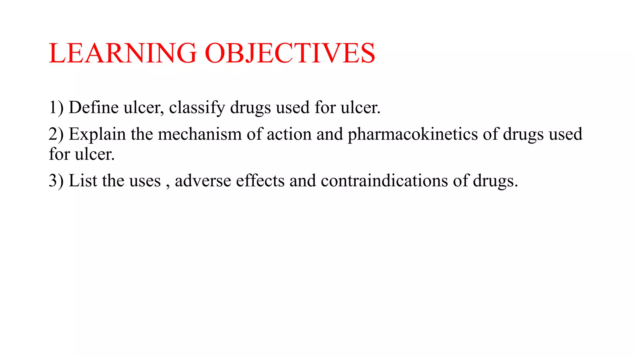 Anti ulcer drugs | PPTX