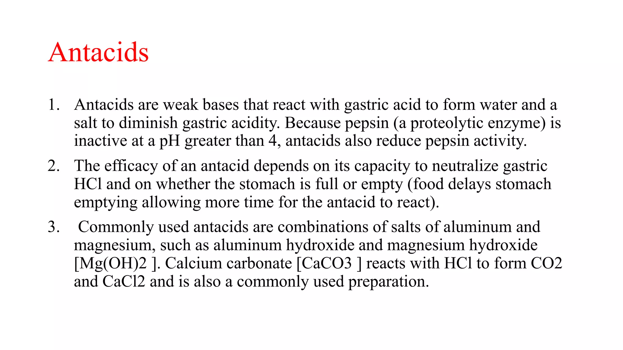 Anti ulcer drugs | PPTX