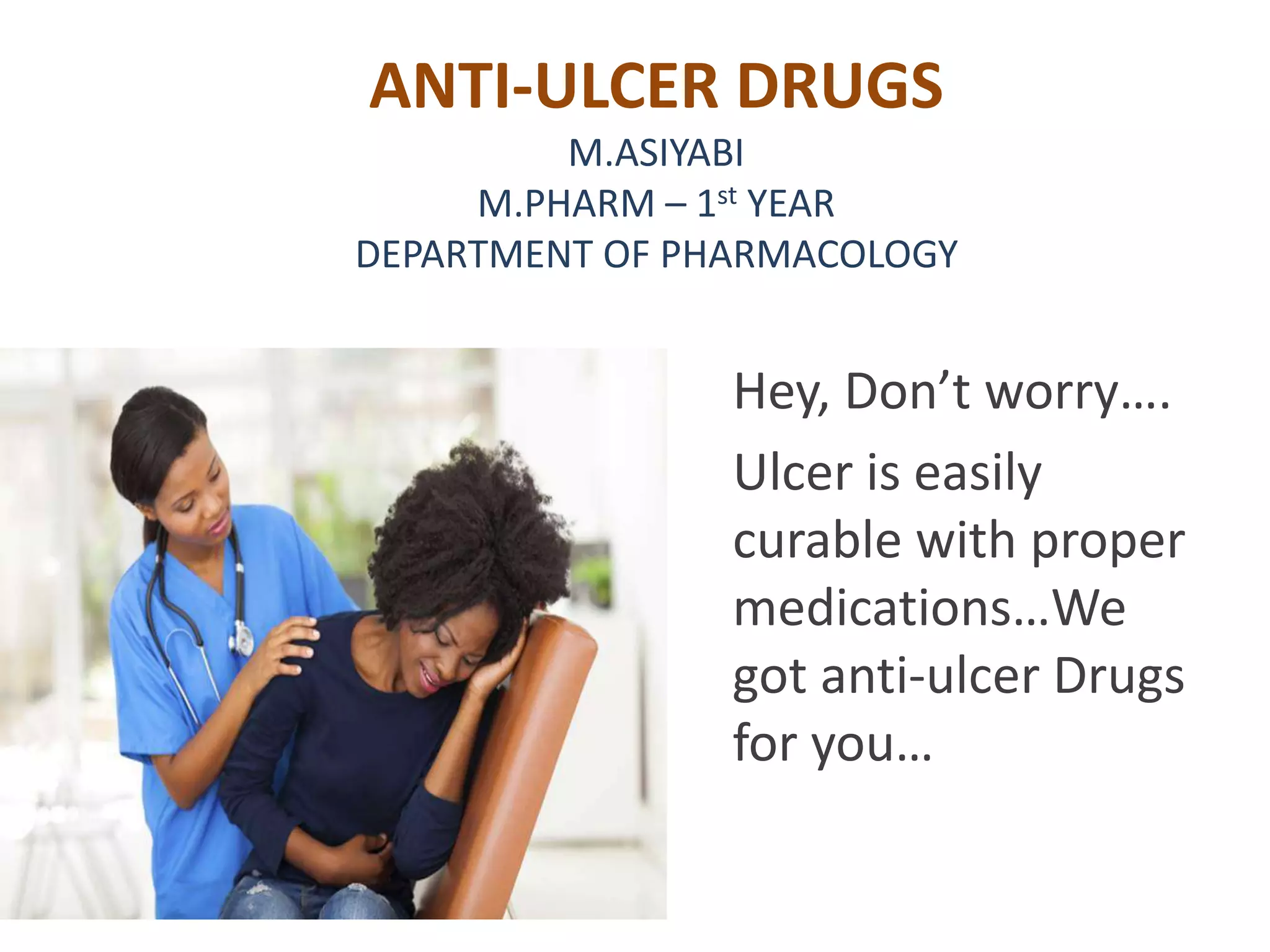 Anti ulcer drugs | PPTX