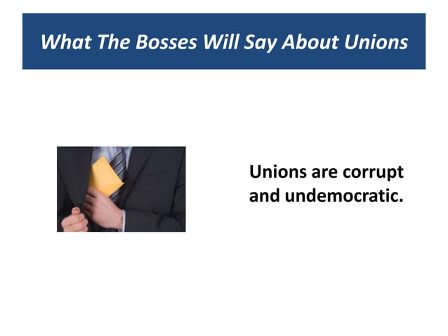 Anti Union tactics part 1 | PPTX