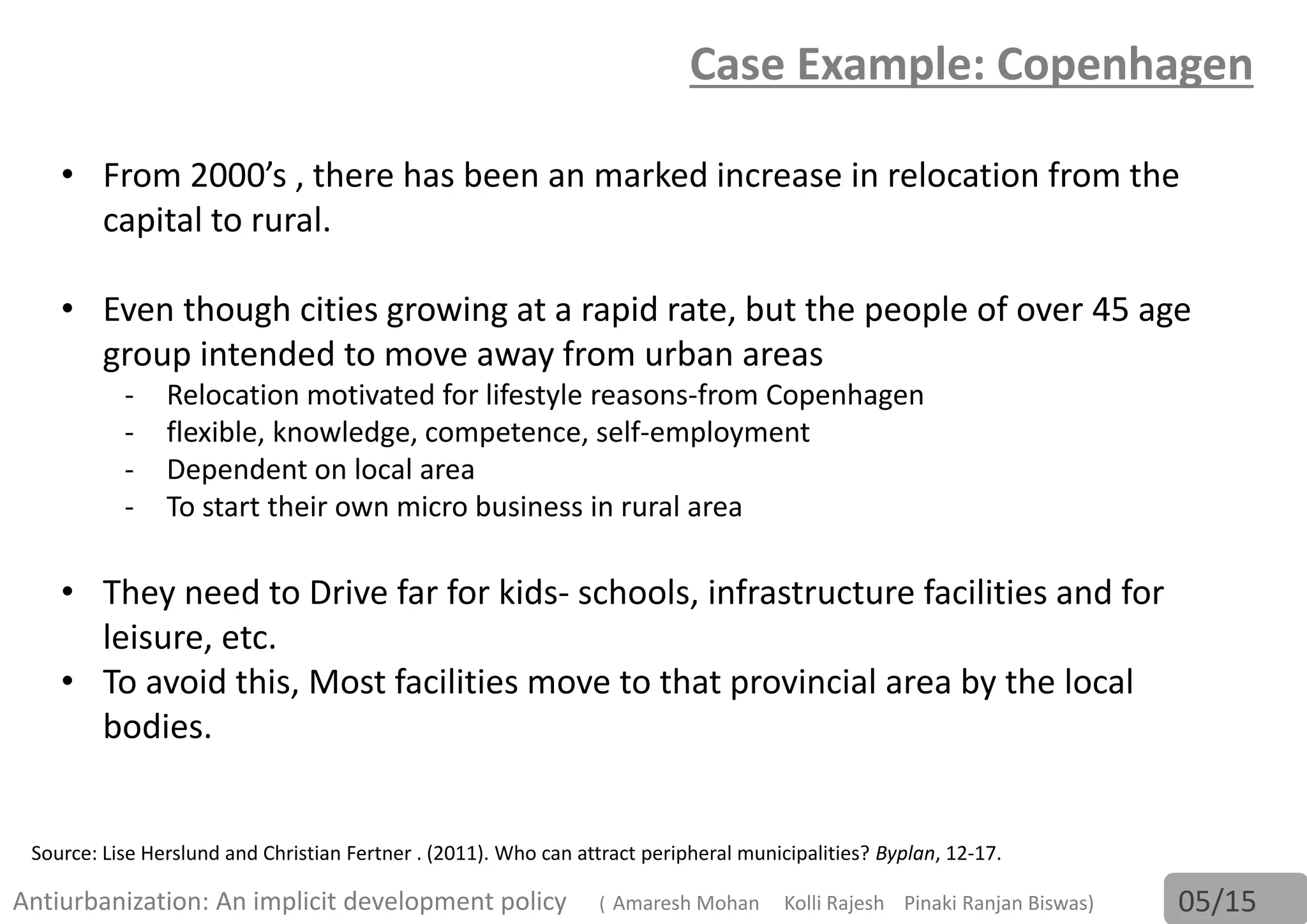 Anti urbanization - an implicit development policy | PDF