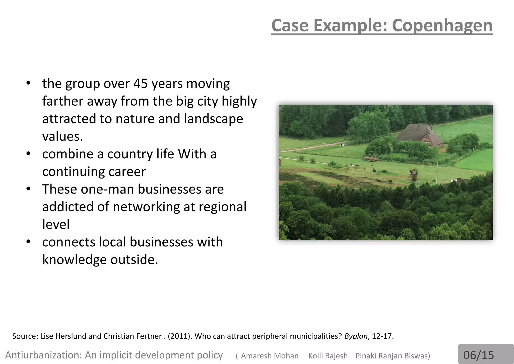 Anti urbanization - an implicit development policy | PDF