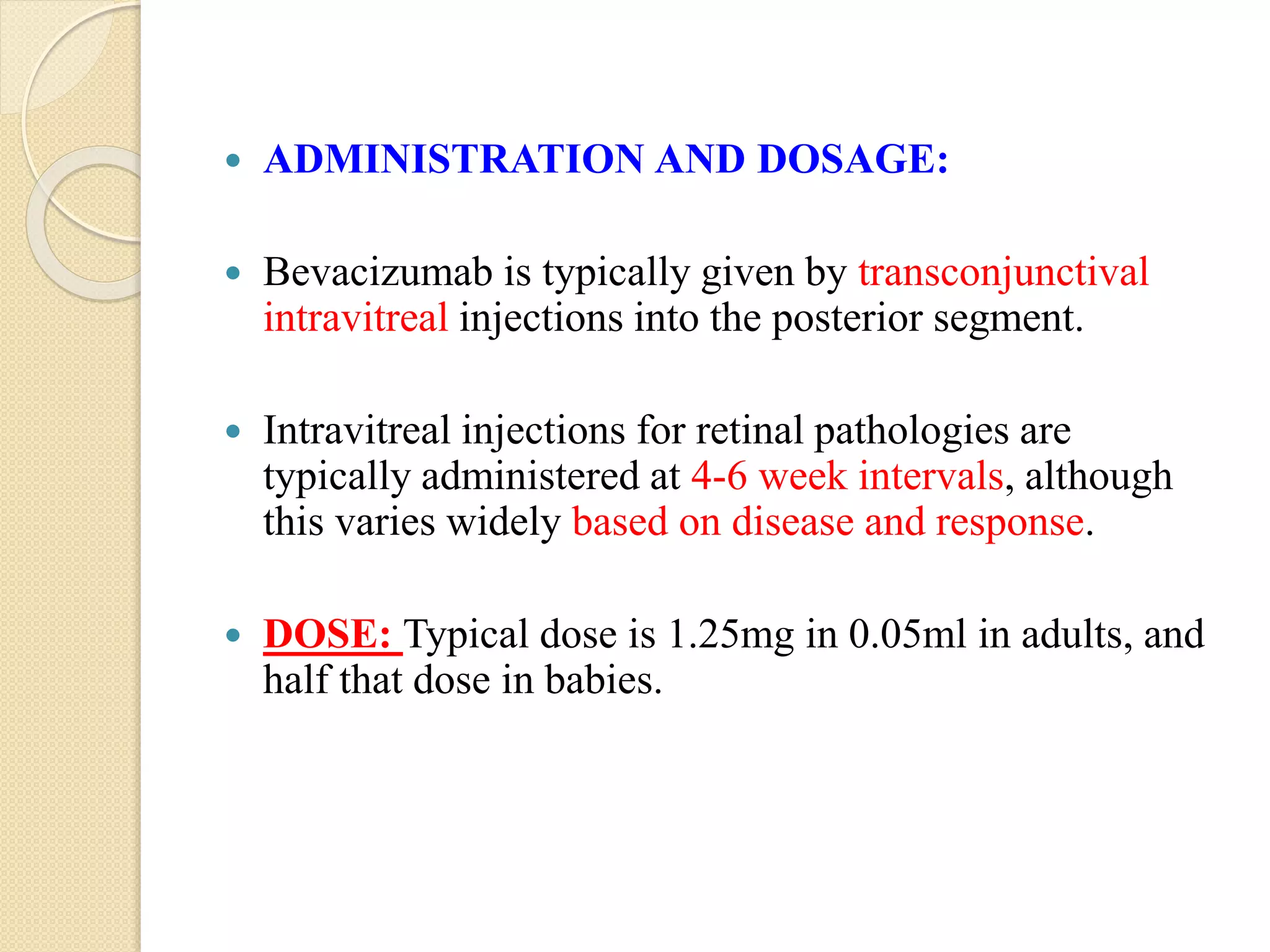 Anti vegf' s in Ophthalmology | PPTX