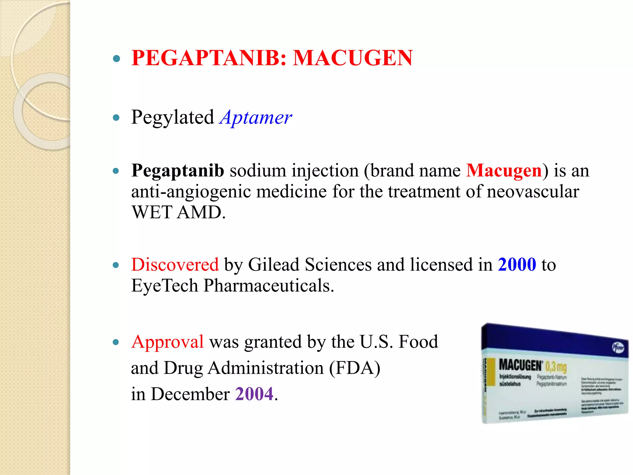Anti vegf' s in Ophthalmology | PPTX