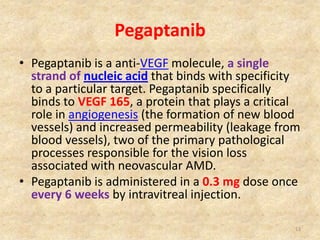 Anti vegf intravitreal injections | PPTX