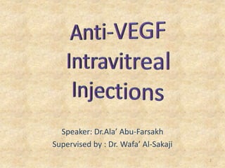 Anti vegf intravitreal injections | PPT