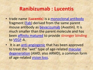 Anti vegf intravitreal injections | PPTX