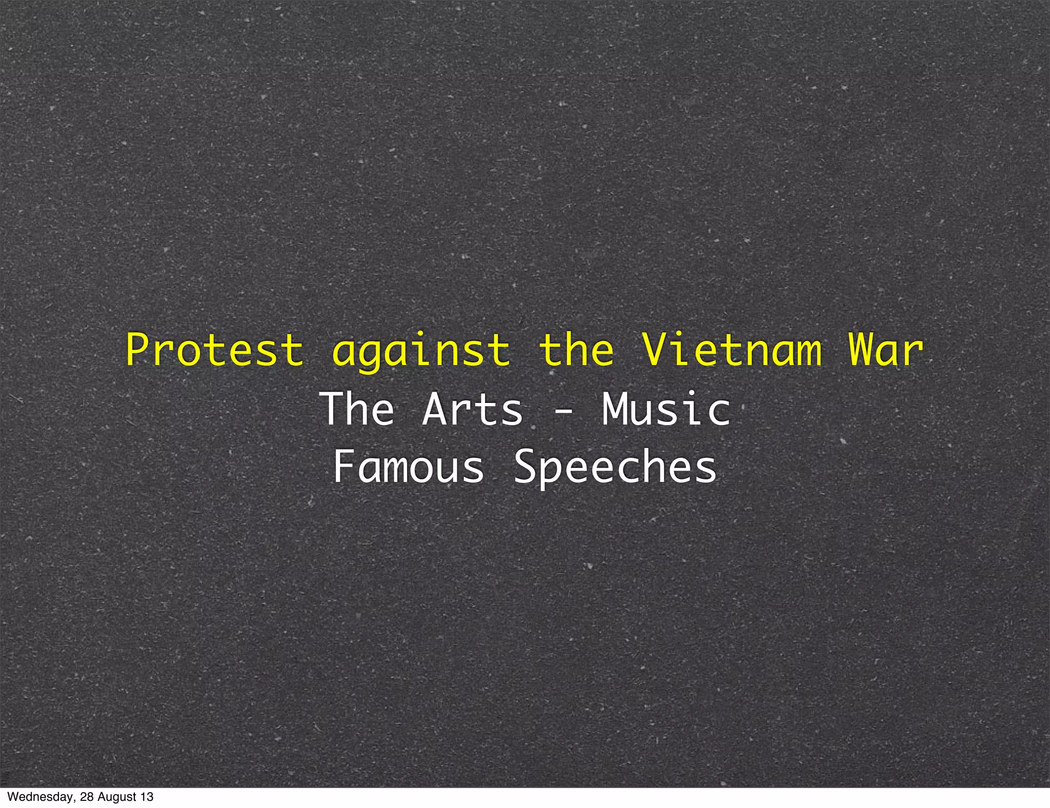 Anti Vietnam War | PPT