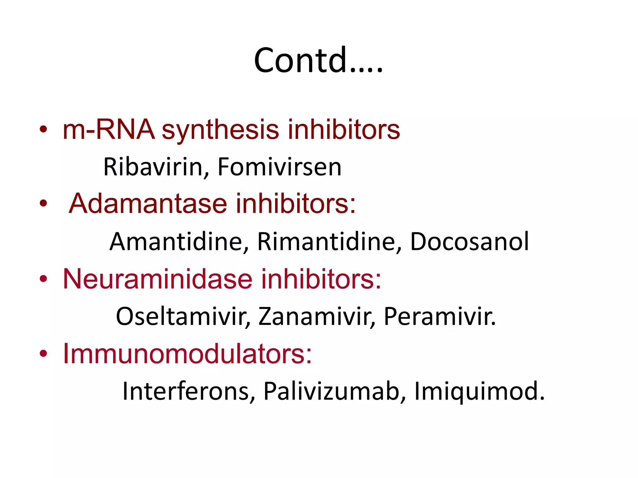 Anti viral agents | PPTX | Infectious Diseases | Diseases and Conditions