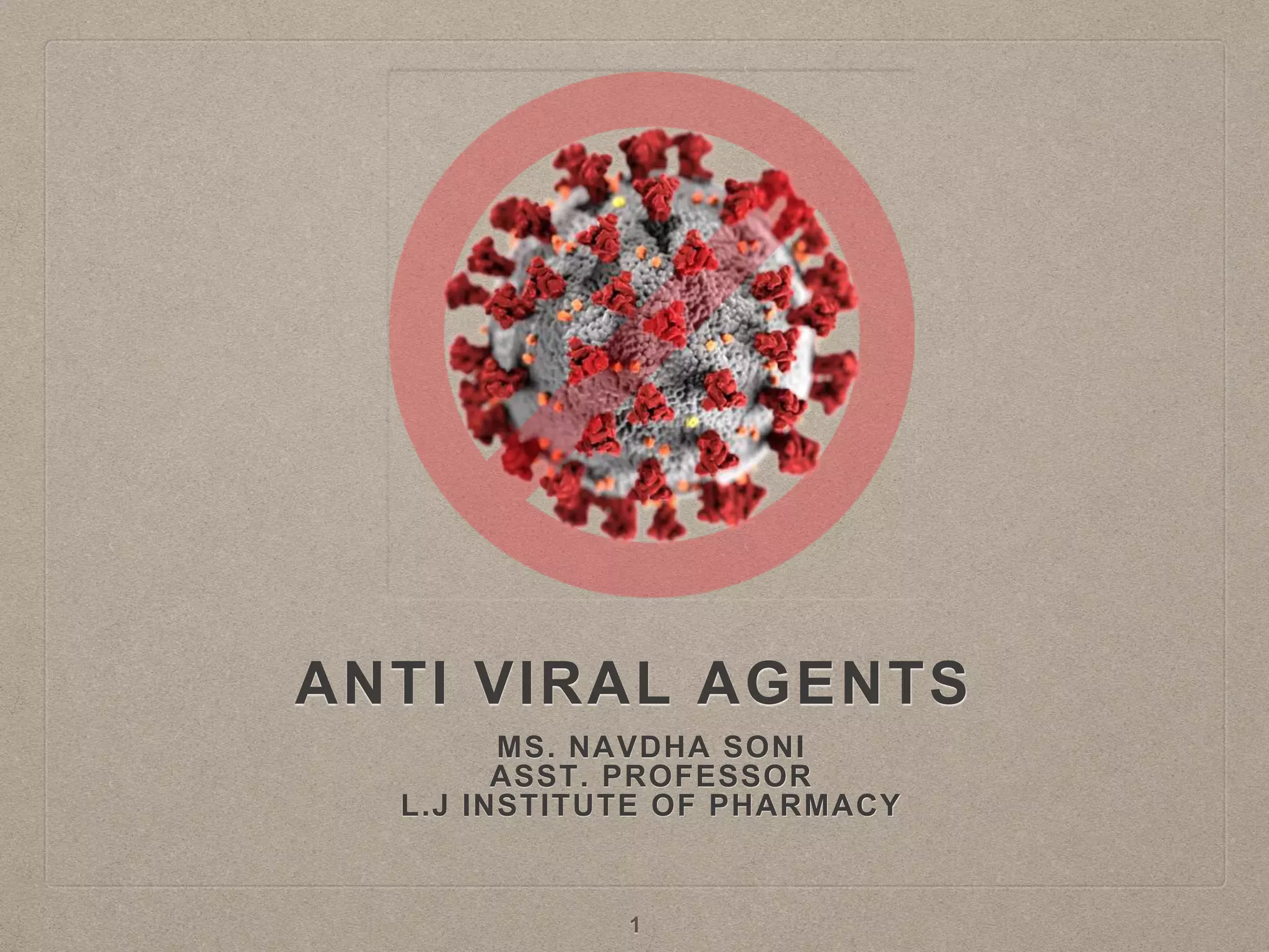 Anti viral agents ppt | PPTX