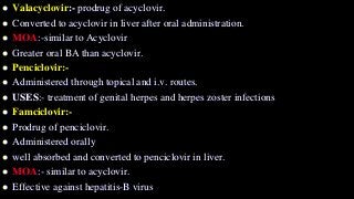 Anti viral drugs | PPTX