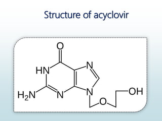 Anti-Virals Drugs (Medicinal Chemistry) | PPTX