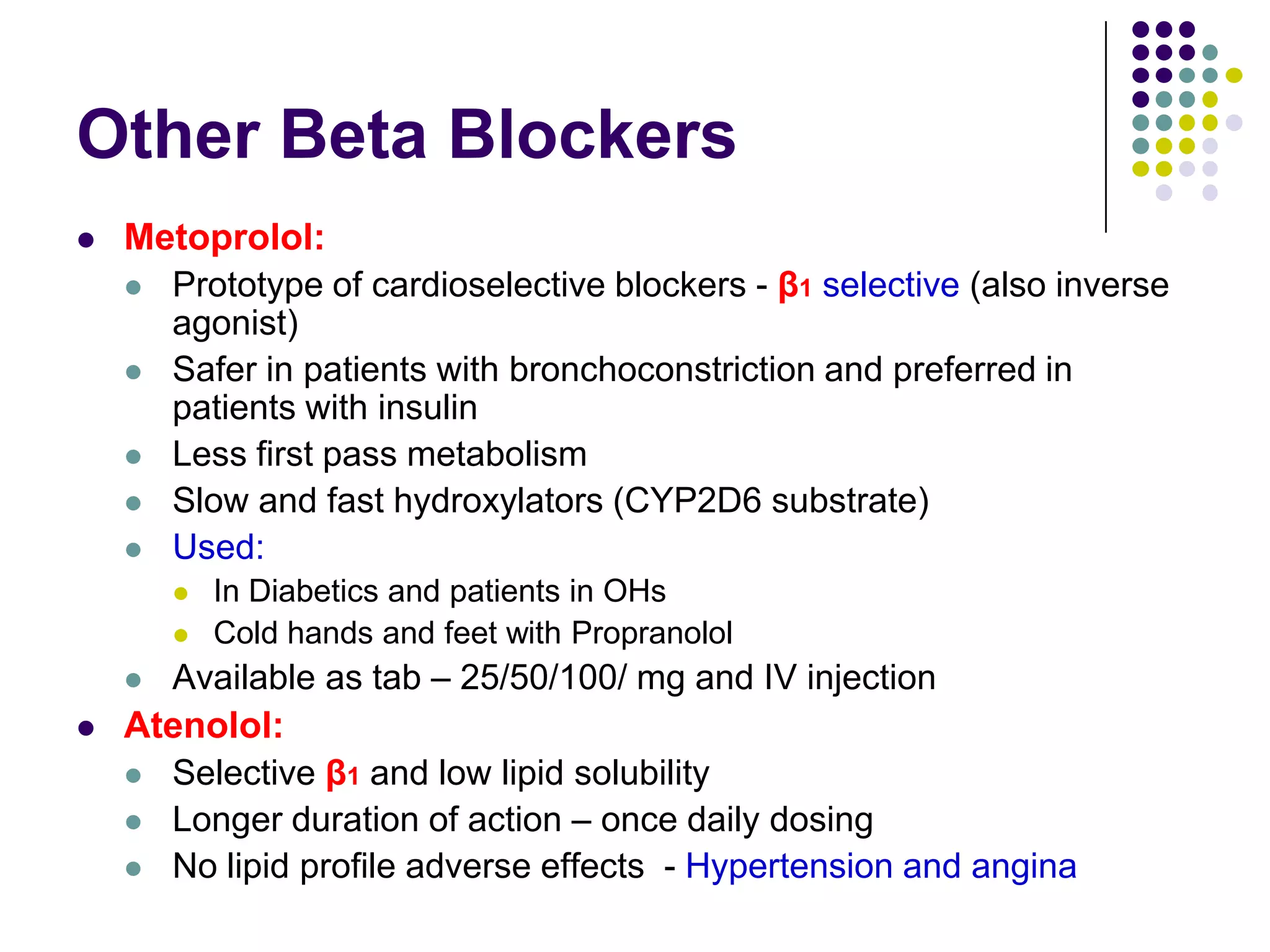 Antiadrenergic drugs - drdhriti | PPT