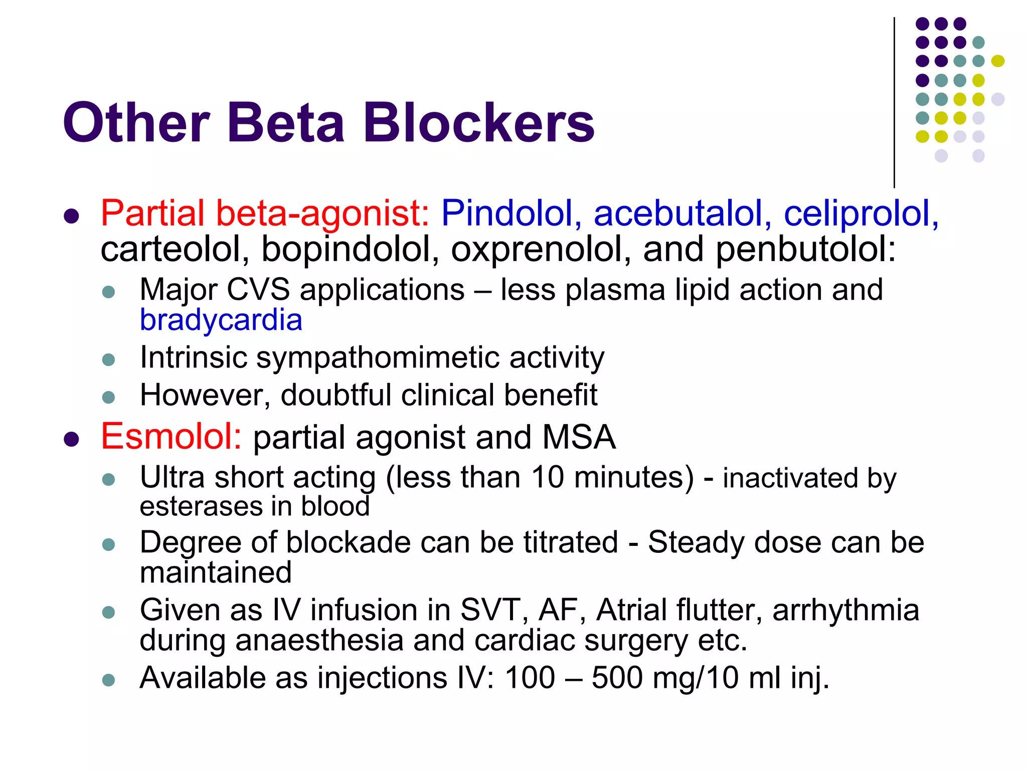 Antiadrenergic drugs - drdhriti | PPT