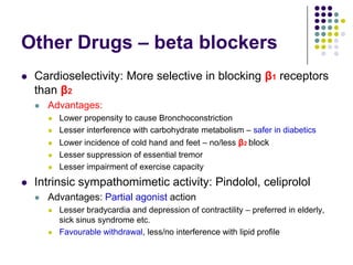 Antiadrenergic drugs - drdhriti | PPT