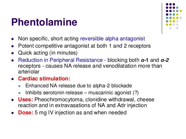 Antiadrenergic drugs - drdhriti