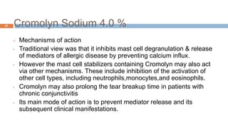Cromolyn Mechanism Of Action