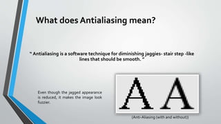 Antialiasing | PPTX