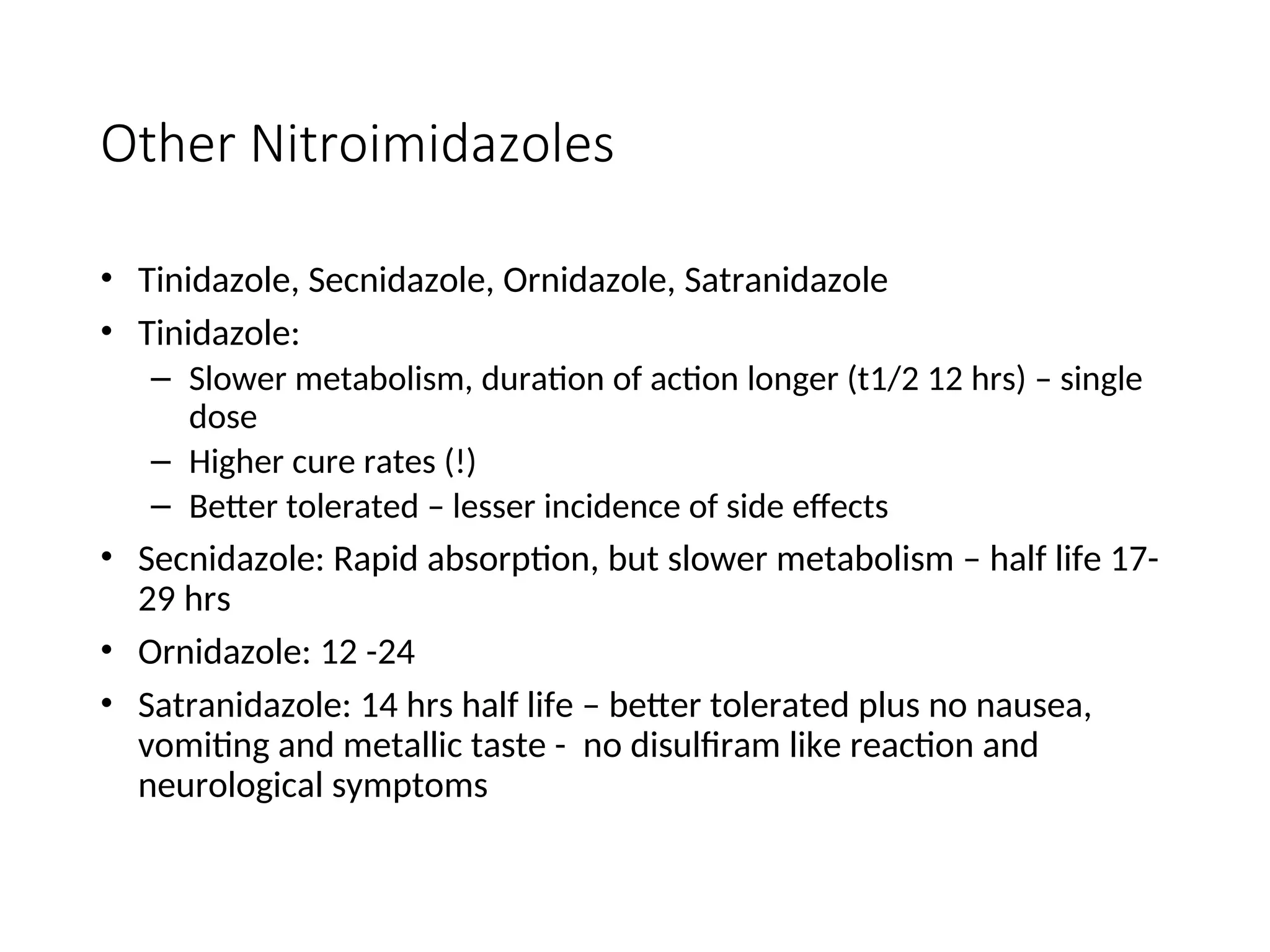 PHARMACOLOGY OF antiamoebic-and-antiprotozoal DRUGS | PPT