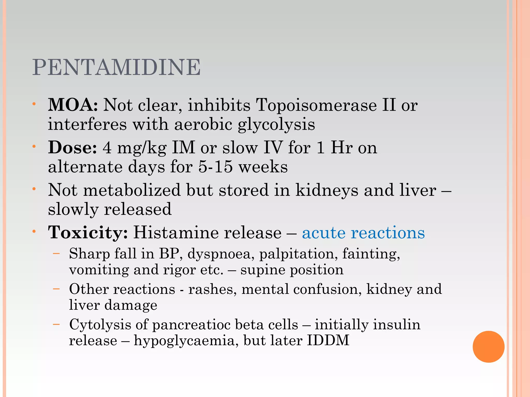 Antiamoebic and antiprotozoal drugs | PPT