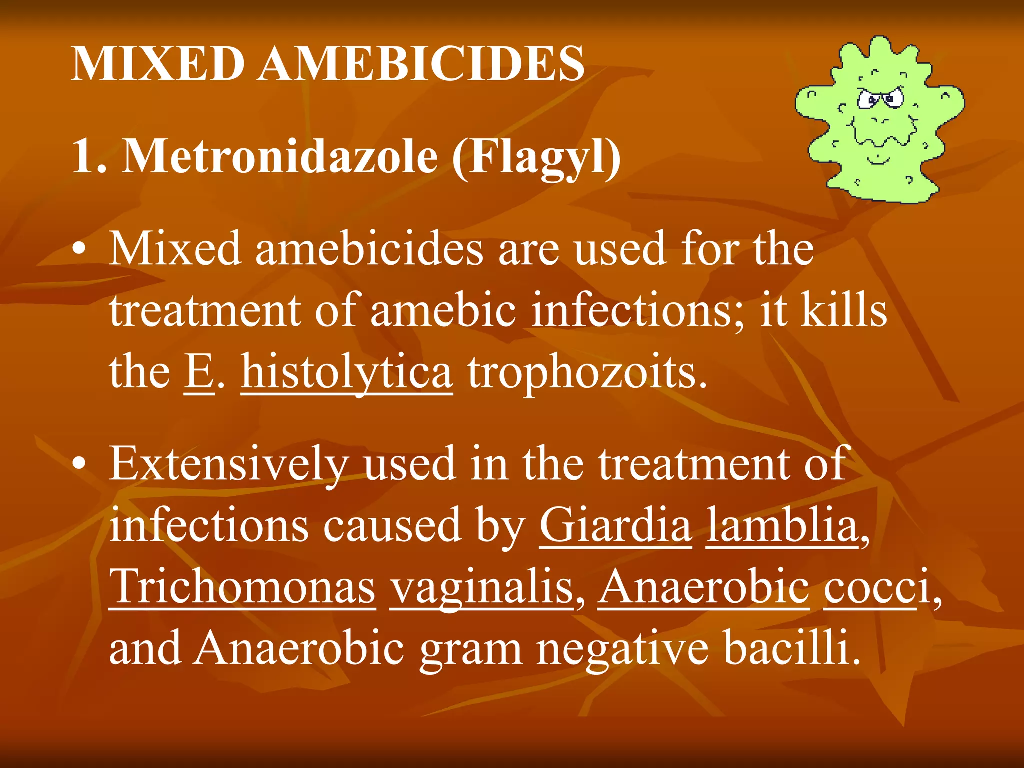 Antiamoebic drugs | PPT