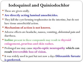 Antiamoebic drugs and drugs used for Kala-azar.pptx