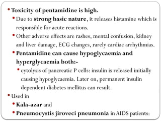 Antiamoebic drugs and drugs used for Kala-azar.pptx