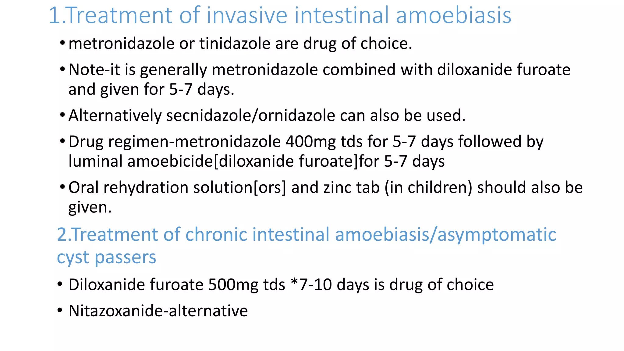 Antiamoebic drugs classification.pptx | Digestive Disorders | Diseases ...