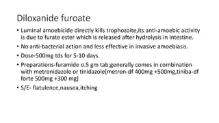 Antiamoebic drugs classification.pptx