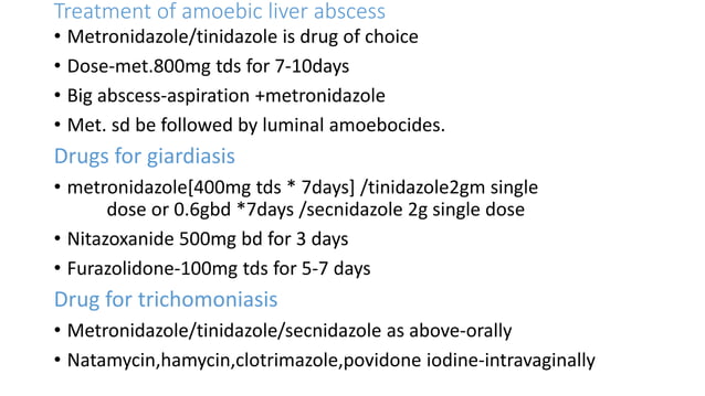 Antiamoebic drugs classification.pptx | Digestive Disorders | Diseases and Conditions