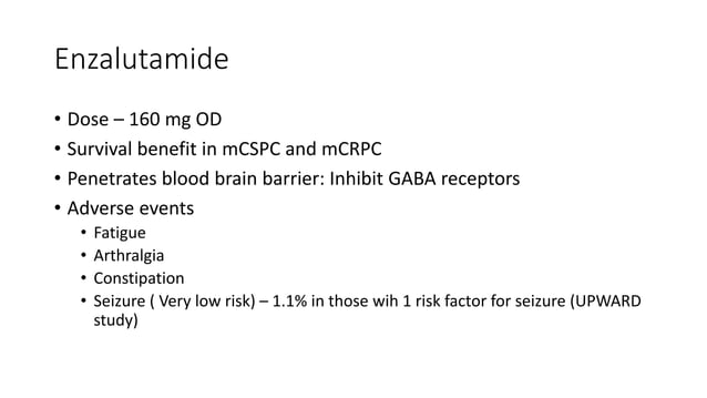 Antiandrogens beyond biclutamide in metastatic prostate cancer.pptx