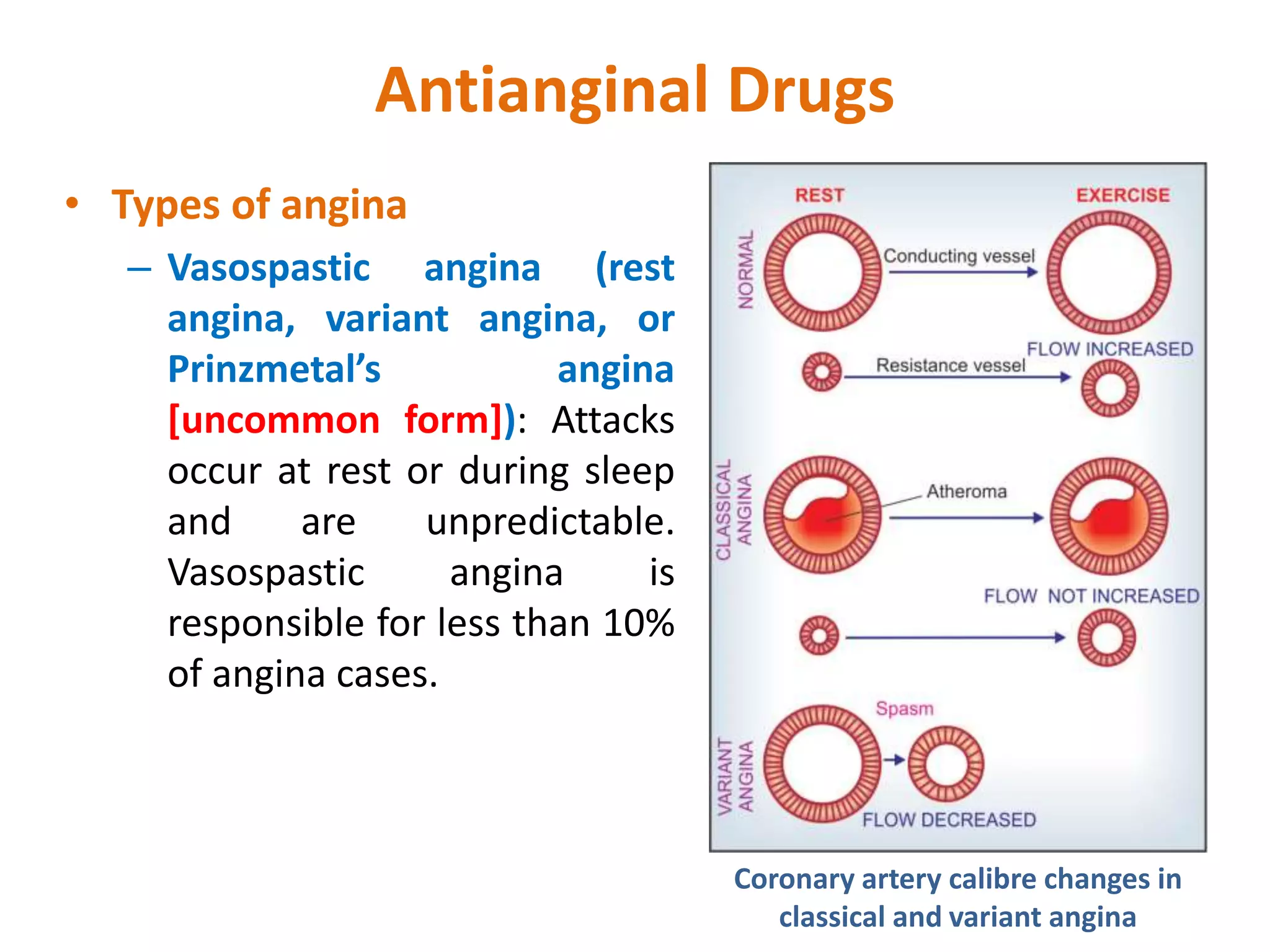 Antianginal Drugs | PPTX