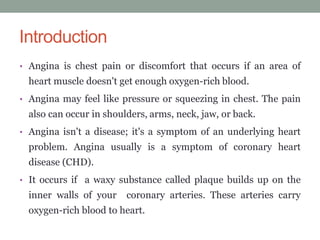 Antianginal agents, Definition, Classification, MOA.pdf